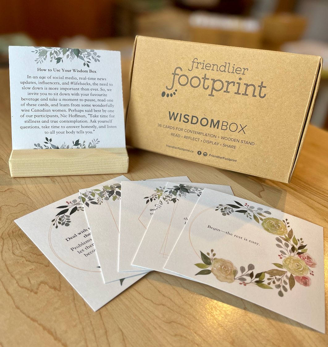 Wisdom Boxes – Friendlier Footprint Inc.